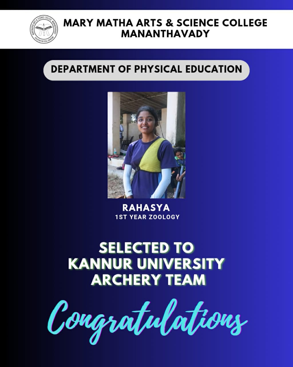 Mary Matha Arts & Science College